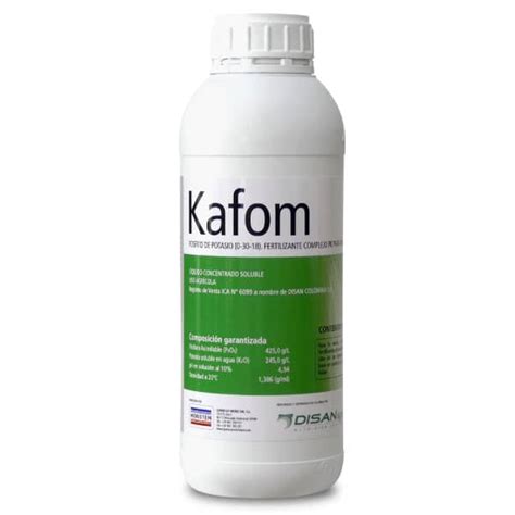 Fertilizante Foliar Kafom X 1 Lt Disan Croper