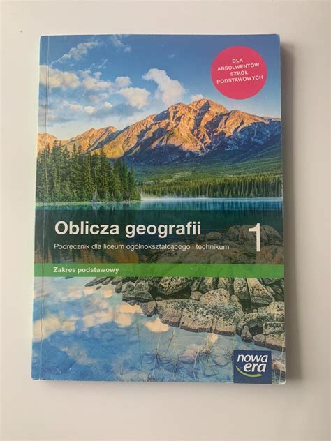 Podręcznik Oblicza geografii 1 Zakres podstawowy Poznań Kup teraz