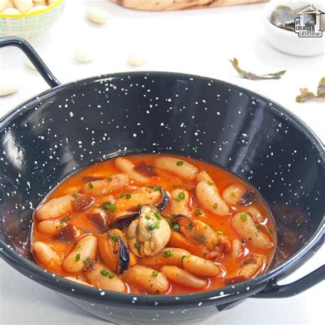 Verdinas Con Marisco El Cocinero Casero De Cuchara