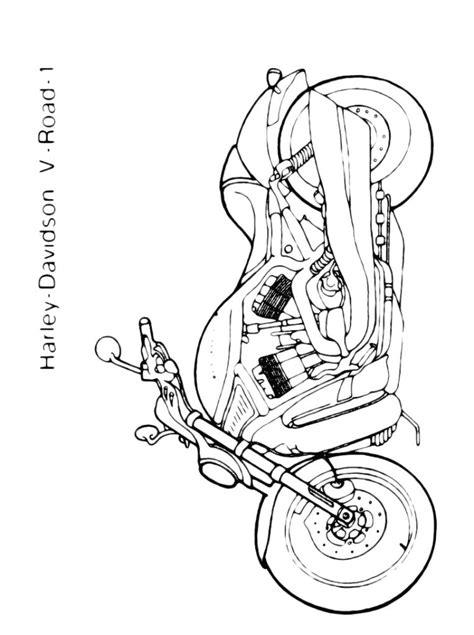 Moto Da Colorare 15 Disegni Da Colorare