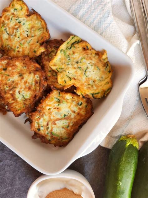 Crispy Zucchini Fritters Recipe Not Quite Susie Homemaker