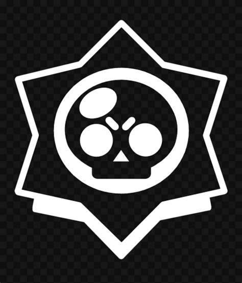 Hd Black Outline Brawl Stars Game Logo Icon Symbol Png Citypng Images
