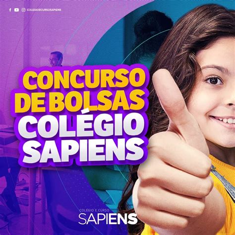 Colégio Sapiens abre inscrições para Concurso de Bolsas de até 100
