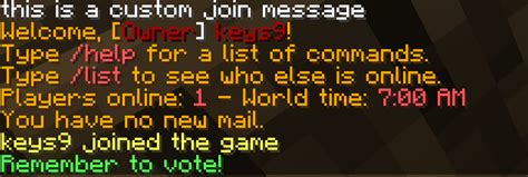1 16 5 Trouble Changing Join Message SpigotMC High Performance