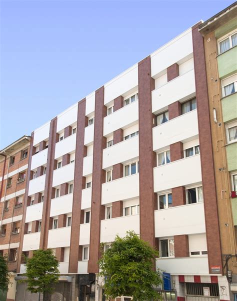 Ribagorza 5 Gijon Rehabilitación fachadas Asturias GARCÍA RAMA