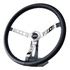 Volante Lotse Big Classico Couro Preto Cubo Fusca Parcelamento Sem