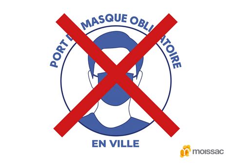 Fin Du Port Du Masque Obligatoire En Ville Ville De Moissac