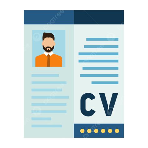 Cv Icon Vector Design Curriculum Vitae Icon Cv Icon Resume Icon PNG