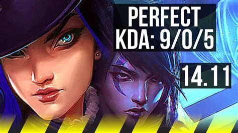 CAITLYN Zac Vs APHELIOS Hwei ADC 9 0 5 Legendary KR Master