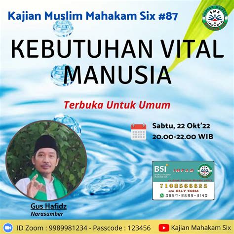 Kajian Muslim Mahakam Six Kajian Mahakam