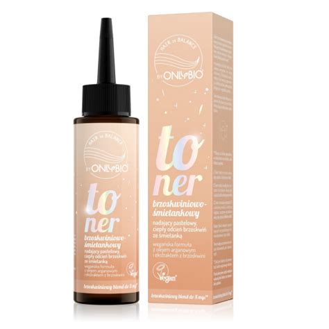 OnlyBio Hair In Balance Toner brzoskwiniowo śmietankowy do włosów