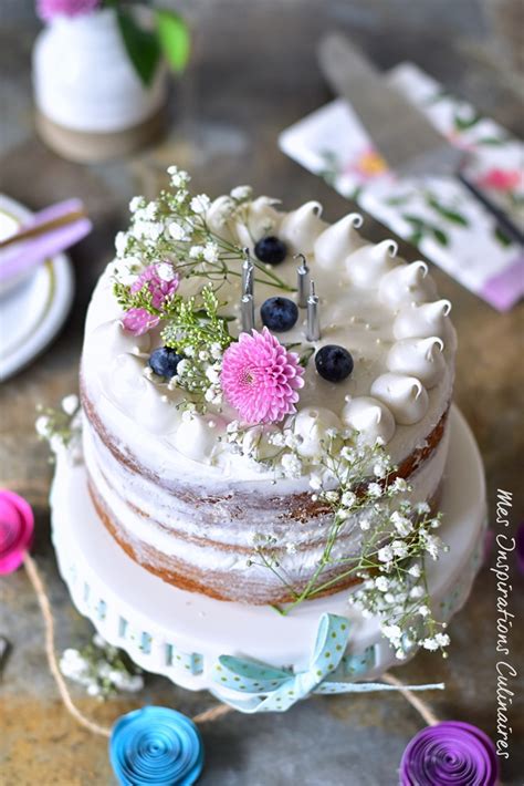 Le naked cake gâteau tendance Le Blog cuisine de Samar