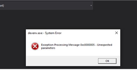 Visual Studio Crashes When Create Load New Project Microsoft Q A