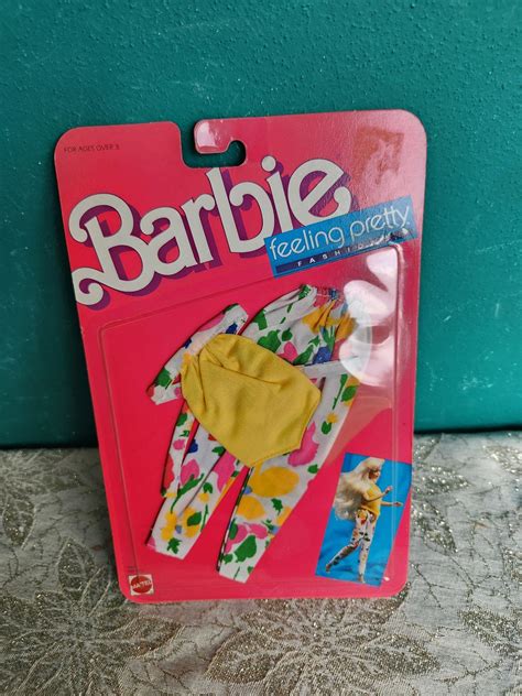 Mattel Barbie Dolls Clothes New In Package Barbie Doll Clothes Barbie Feeling Pretty 1980s