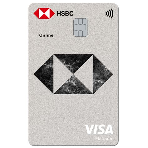 Online Shopping Card Visa Platinum Cashback Card HSBC VN