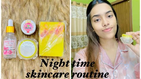 My Night Time Skin Care Routine Youtube