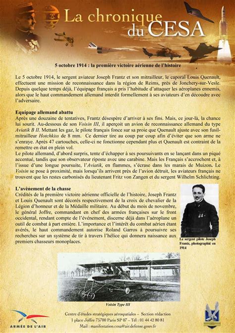 Calaméo 5 Octobre 1914 Première Victoire Aérienne De L histoire