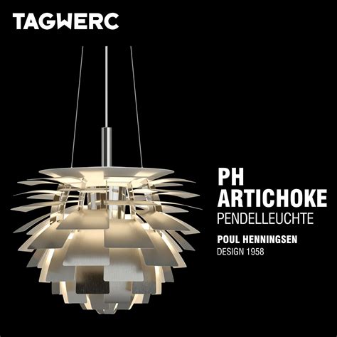 Ph Artichoke Pendelleuchte Edelstahl Von Louis Poulsen Poul Henningsen