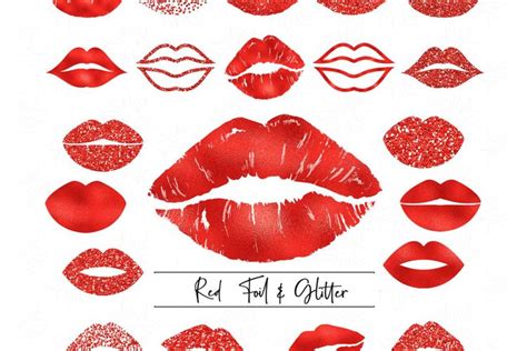Red Glitter Lips Svg Lipstutorial Org