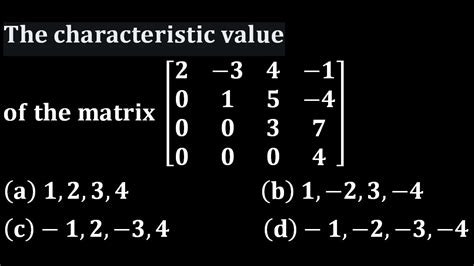 linear algebra engineering iit jam mathematics gate eigen values and eigen vectors csir net gate