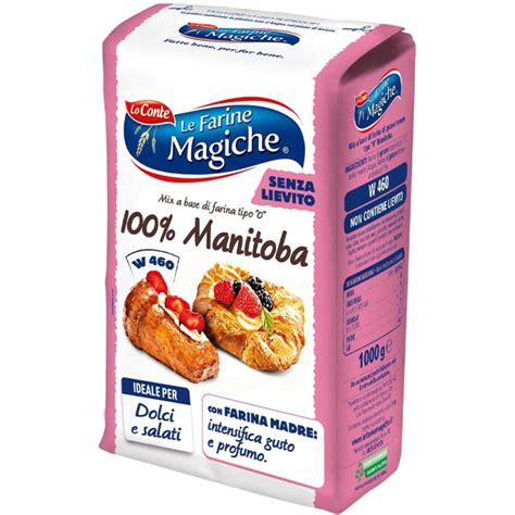 LO CONTE LE FARINE MAGICHE MIX A BASE DI FARINA TIPO 0 100 MANITOBA 1 KG