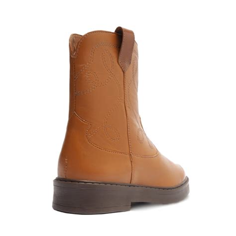 Bota Infantil Cano Médio Western Georgia Arezzo Marrom