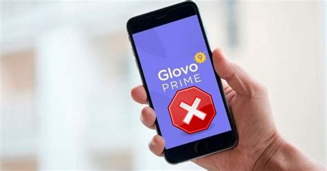 Cómo cancelar Glovo Prime en el móvil