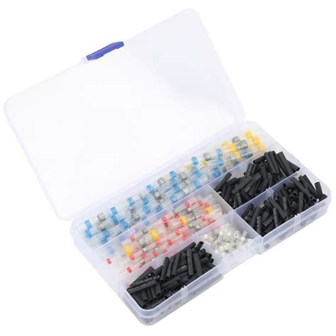 EJ life Borne à sertir thermorétractable 300pcs thermorétractable bout