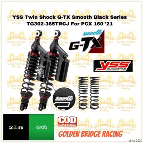 Jual Yss Twin Shock G Tx Smooth Black Series Tg Trcj For Pcx