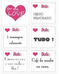 Resultado De Imagem Para Vales De Amor Para Imprimir Dia Dos