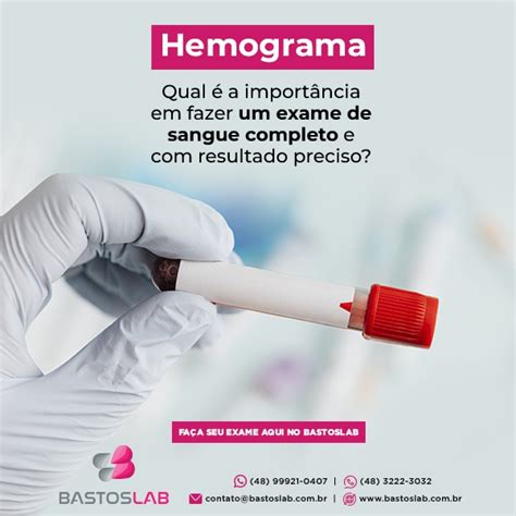 Hemograma completo Laboratório de Análises Clínicas Exames