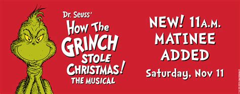 Dr Seuss How The Grinch Stole Christmas The Musical First