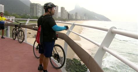 G1 Novo trecho da ciclovia Tim Maia é inaugurado de São Conrado à