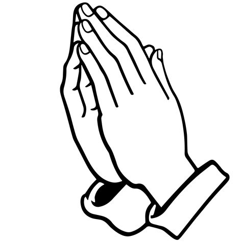 Praying Hands Svg Images Layered SVG Cut File