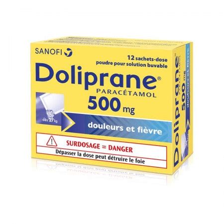 Doliprane 1000mg 8 comprimés effervescents Univers Pharmacie