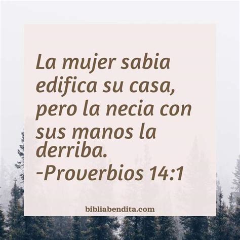 Explicación Proverbios 14 1 La mujer sabia edifica su casa pero la