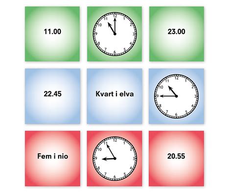 Spelet Om Klockan Beta Pedagog