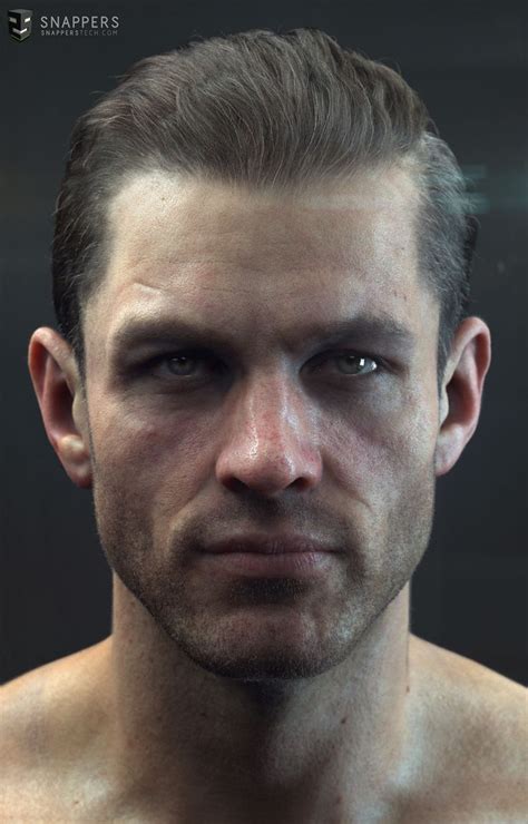 ArtStation Generic Male Galal Mohey Photorealistic 3D Render