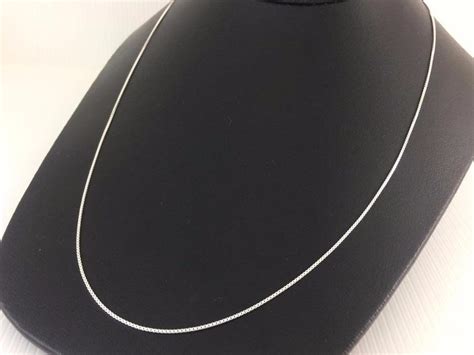 Cadena Delgada De Plata Ley 925 Tejido Veneziana Vn03 Mercado Libre