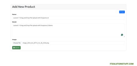 Laravel 11 CRUD With Image Upload Tutorial ItSolutionStuff