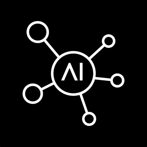 artificial intelligence icon set in line style machine learning smart robotic and cloud