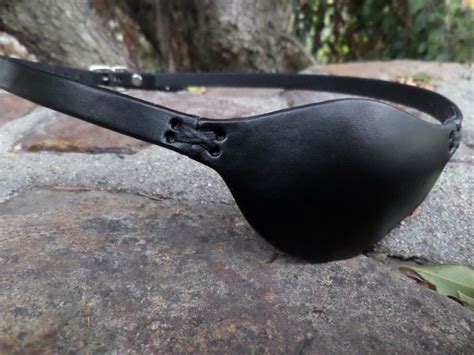 WTO Custom Handmade Leather Eye Patch Black Pirate Eyepatch Etsy