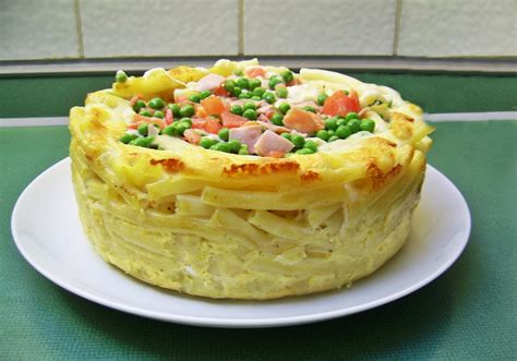 Tort Makaronowy Z Szynk Doradcasmaku Pl