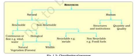 Flow Chart Of Classification Of Resources Keski