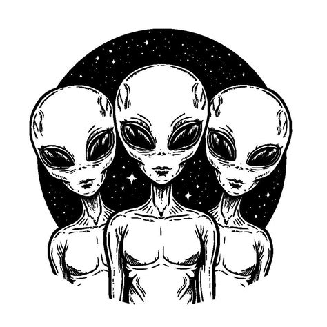 Clipart SVG gratuit de 3 extraterrestres Découpeur laser K40