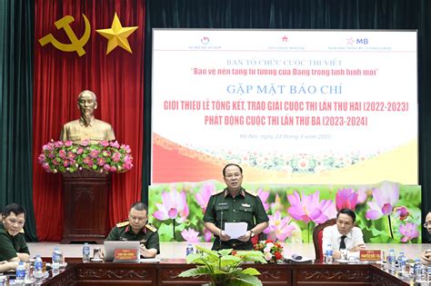 Thi viết Bảo vệ nền tảng tư tưởng của Đảng trong tình hình mới Hơn