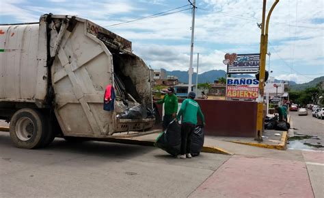 No habrá recolección de basura el 25 de diciembre y 01 de enero