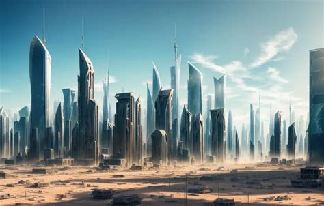 Обои city future art fantastic cyberpunk digital art Futuristic