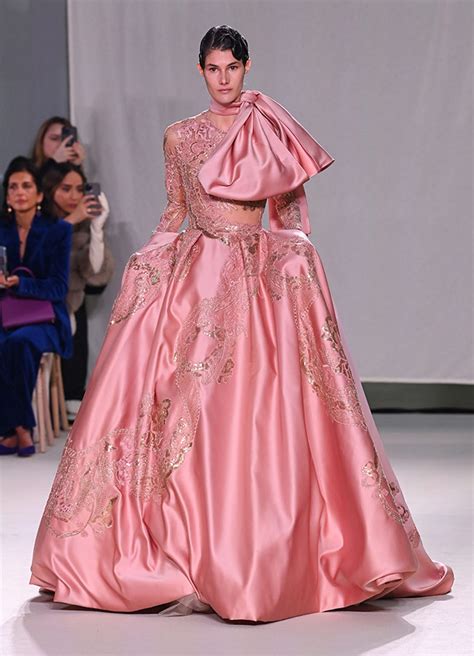 Elie Saab Couture Spring Summer 2023 At Paris Fashion Week