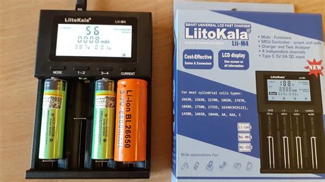 LiitoKala Lii M4 Новая интегральная зарядка с хорошим функционалом